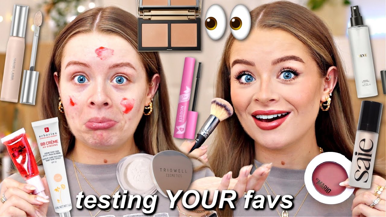 Full face testing *YOUR* MAKEUP FAVOURITES! You have good taste..😍 ...