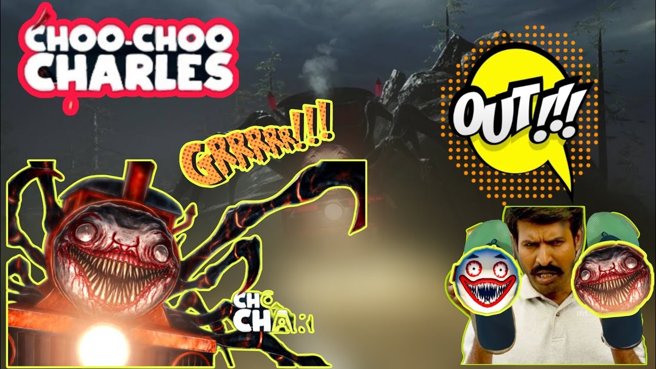 Choochoocharles scary train / mokka game ரயில் X சிலந்தி - YouTube