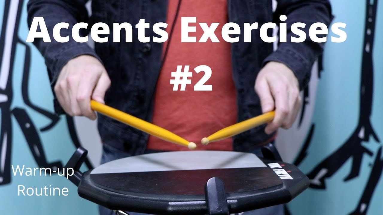 Accents Exercises # 2 (Warm-up Routine) - YouTube