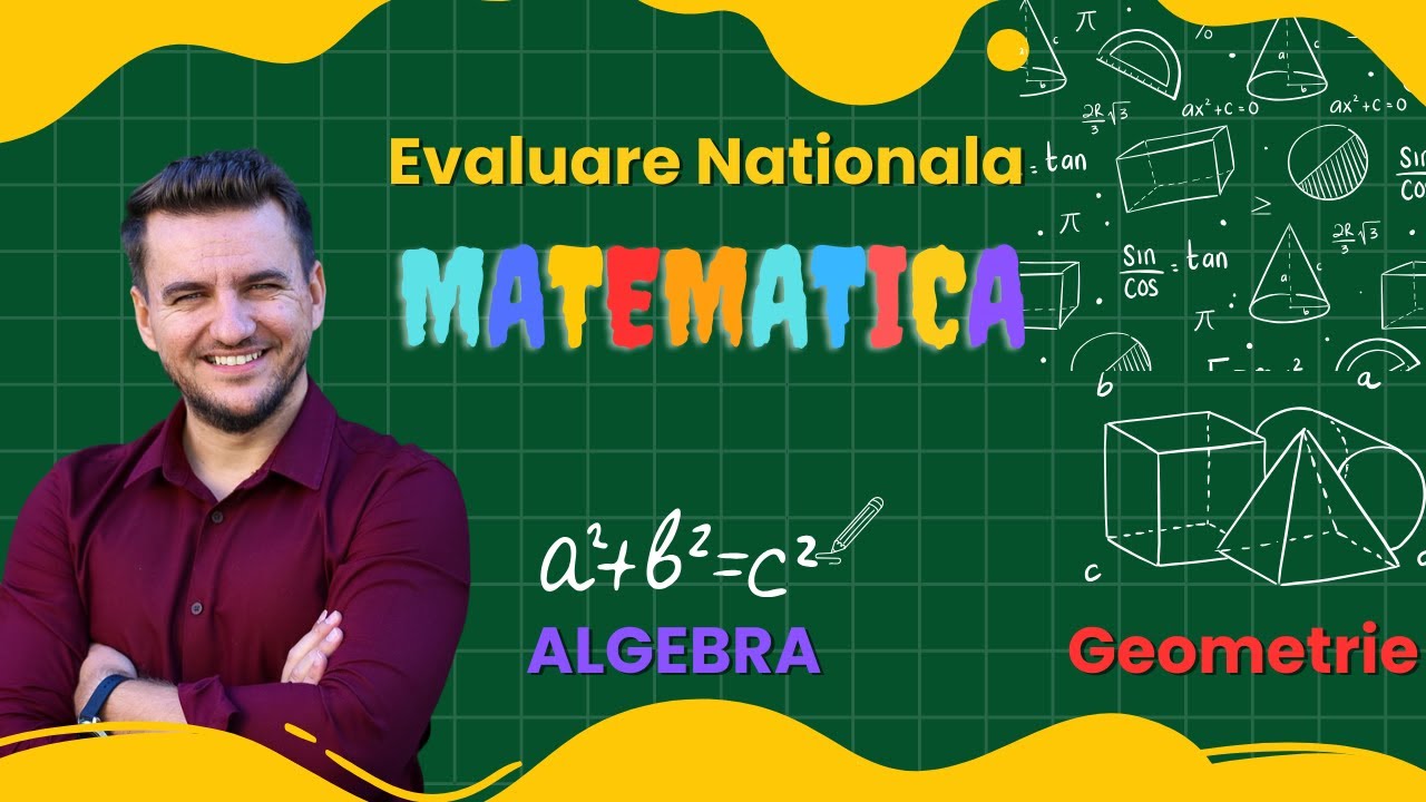 Mate - Evaluarea Nationala - Algebra si geometrie Lectie 3 - YouTube
