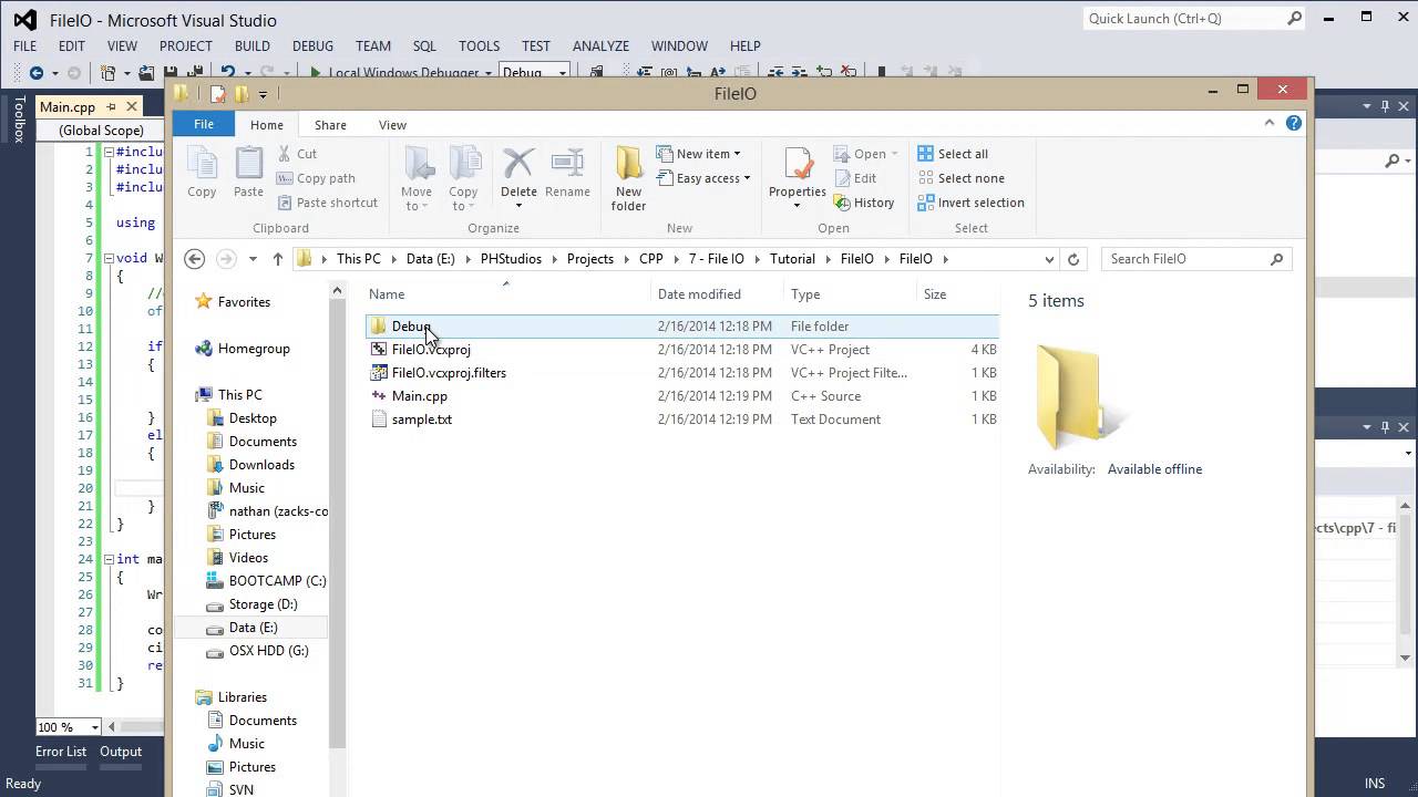 C Episode 7 Basic File Io Youtube