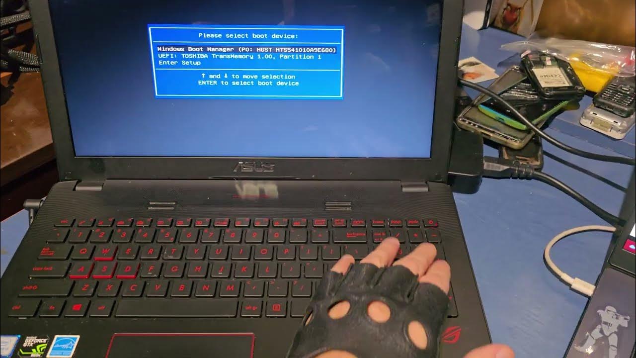 🔧 How to Enter Boot Menu on ASUS ROG Laptop 🔧 - YouTube