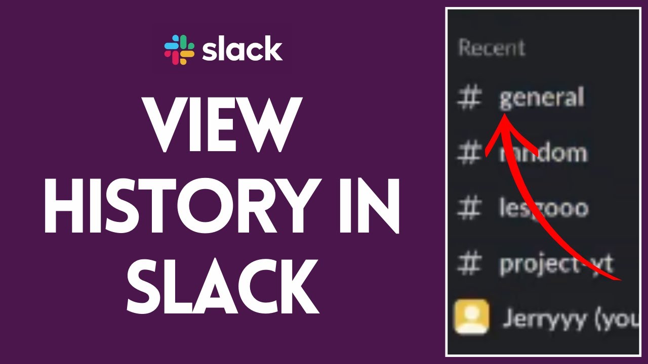 How to View History on Slack 2024 | View Slack History - YouTube