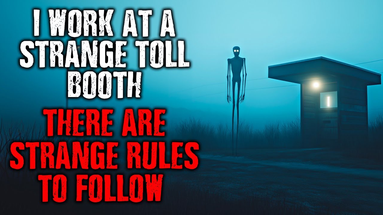 "I work at a Strange TOLL BOOTH...There are STRANGE RULES to follow ...