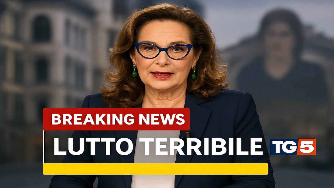 🔴 LUTTO TERRIBILE AL TG5: È MANCATA POCO FA LA GIORNALISTA, PUBBLICO ...
