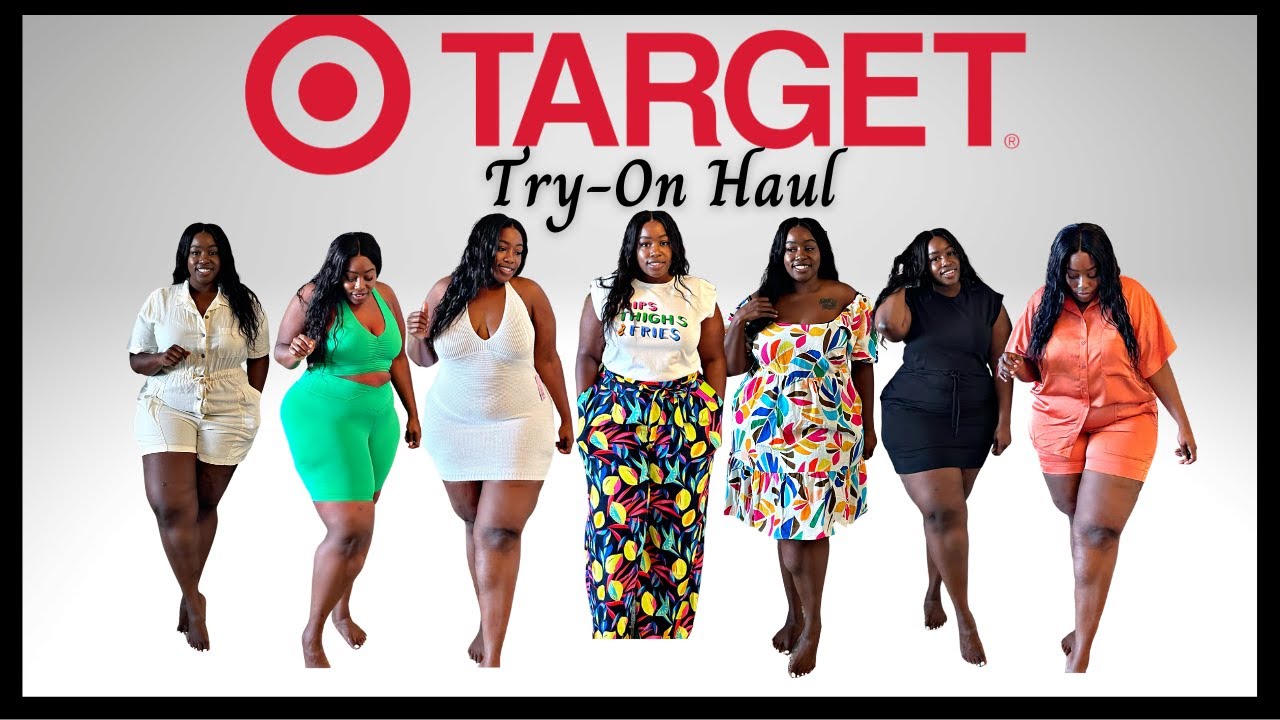 Target Try On Haul featuring Tabitha Brown Collection | Plus Size Curvy ...