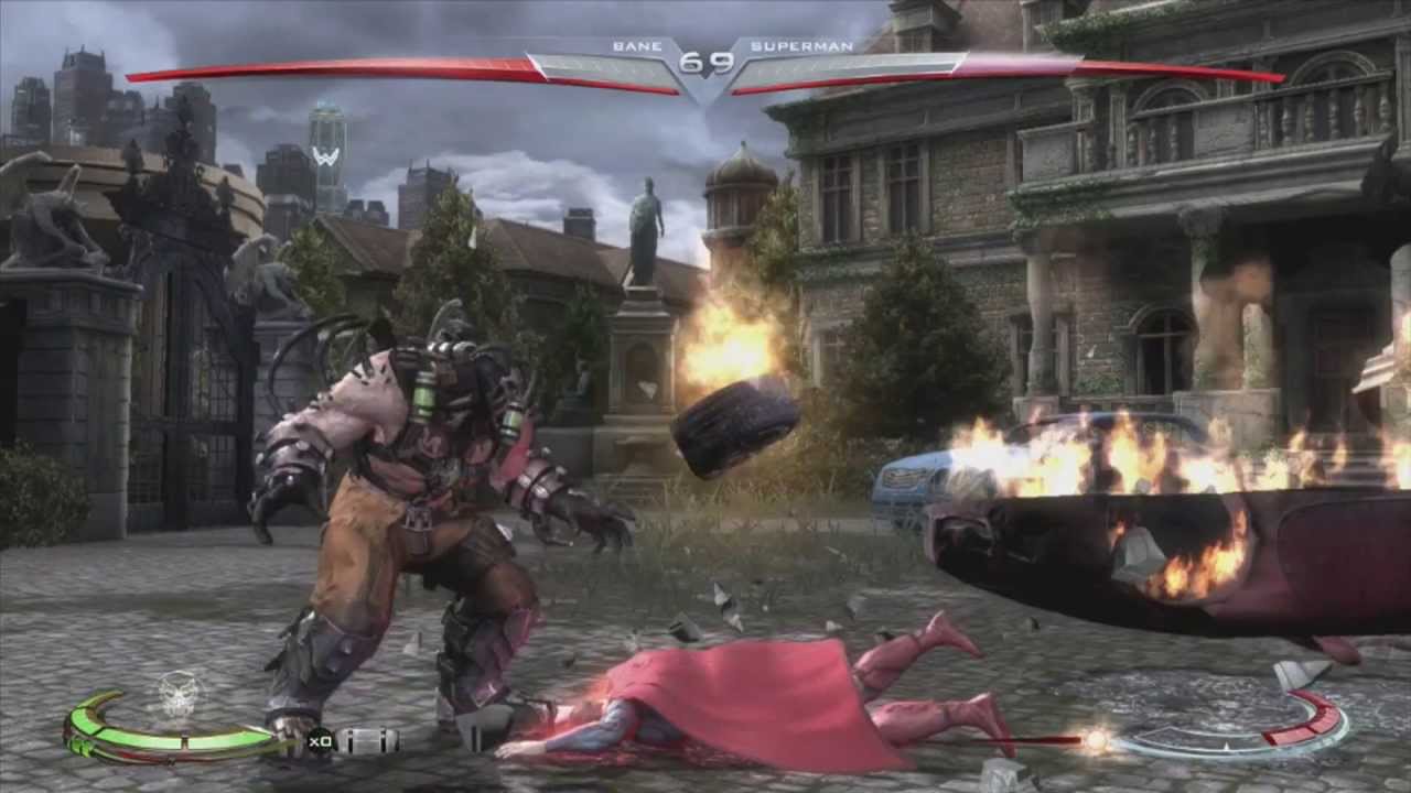Injustice: Gods Among Us - Bane vs. Superman - YouTube