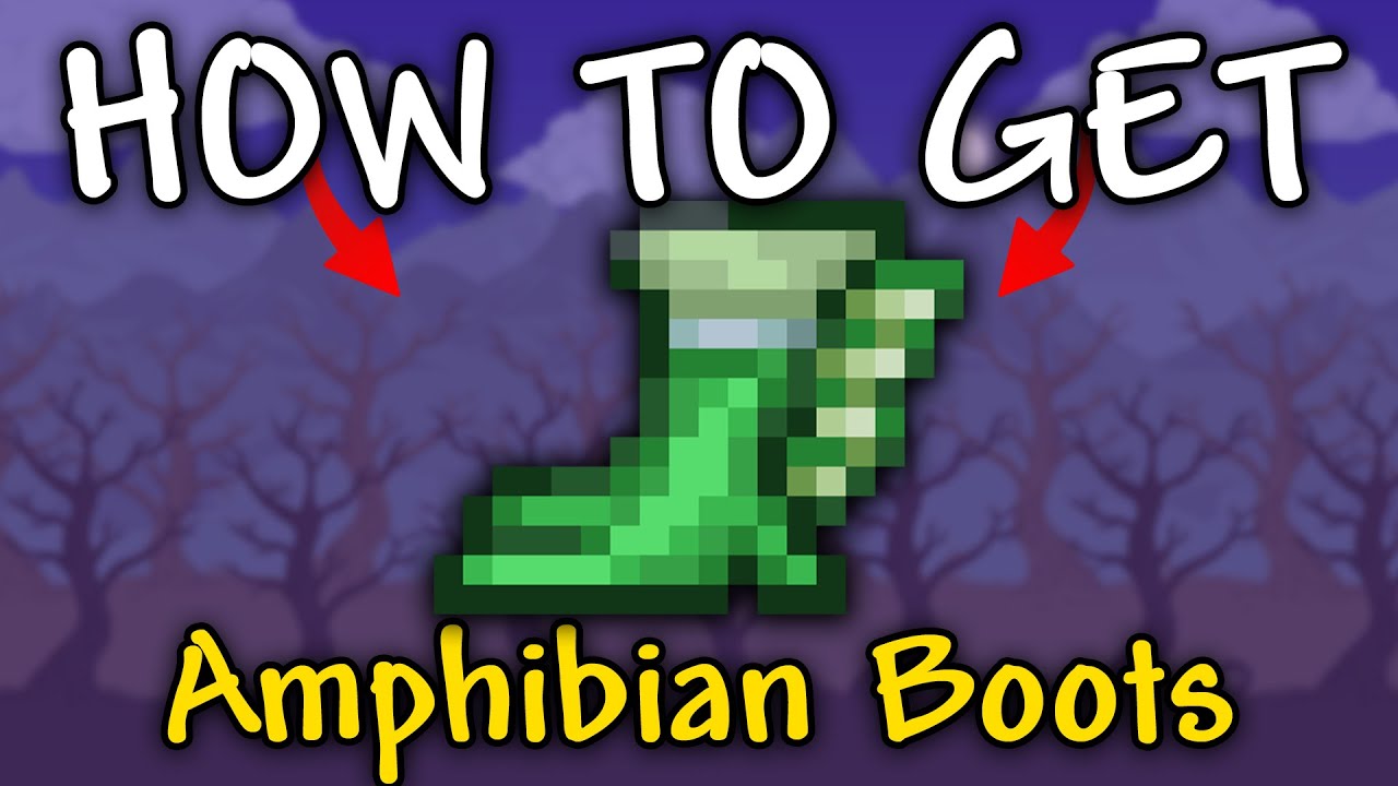 How to Get Amphibian Boots in Terraria | Amphibian Boots Terraria - YouTube