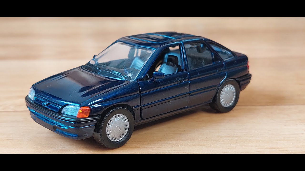 Diecast Ford Escort 1:43 Schabak - YouTube
