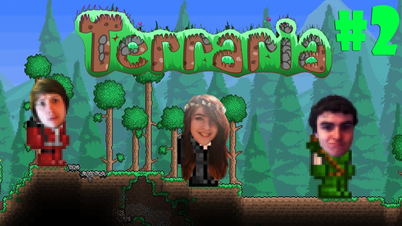 Terraria | Building Those Foundations | Part 2 - YouTube