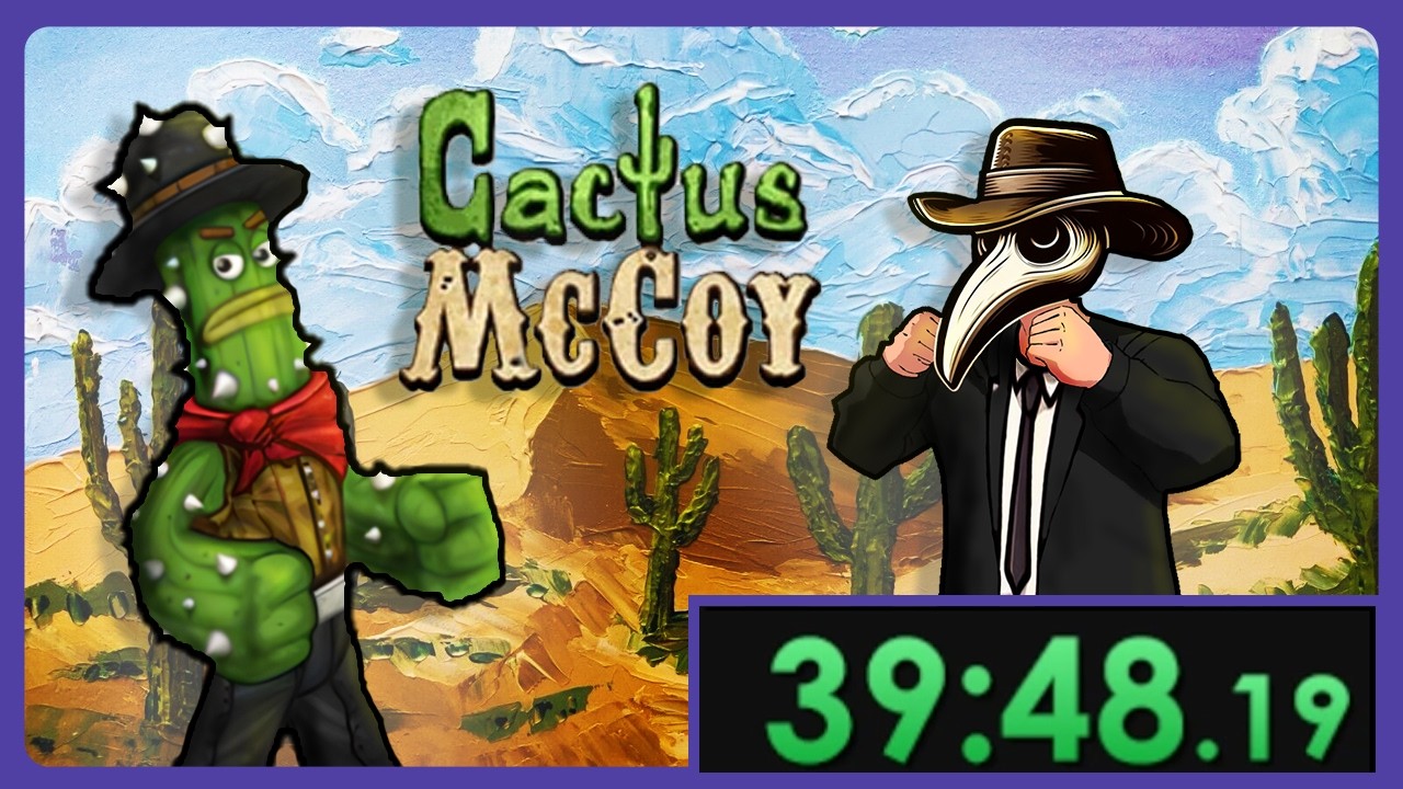 Dew Robi Speedrun Cactus McCoy - YouTube