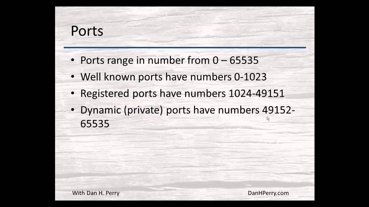 TCP/IP Basics Part 023- TCP Header - YouTube