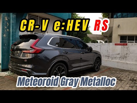 HONDA CR-V RS HYBRID (e:HEV ) warna METEOROID GRAY METALLIC 2023 - YouTube