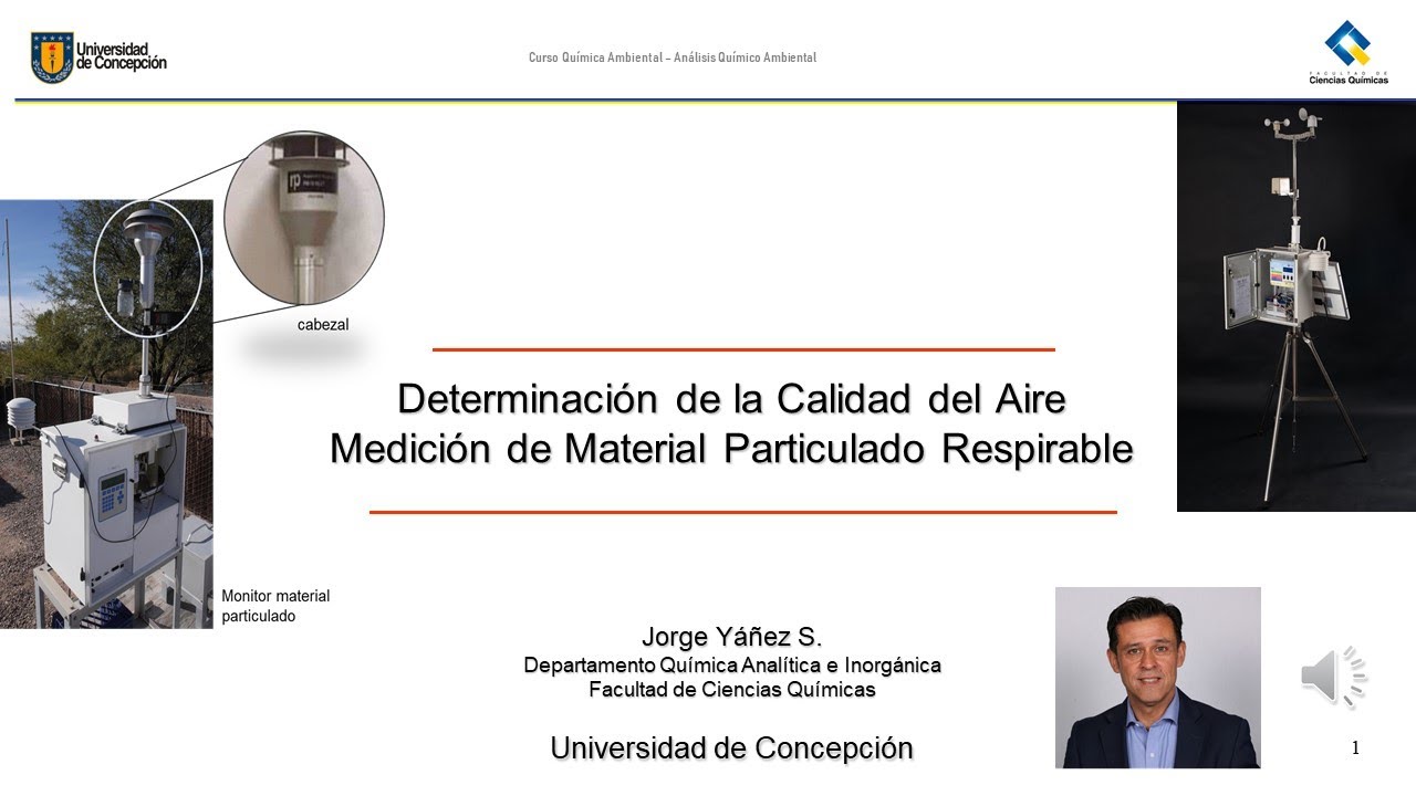 VIDEO CLASE 4d DETERMINACIÓN DE CONCENTRACIÓN DE MATERIAL PARTICULADO ...