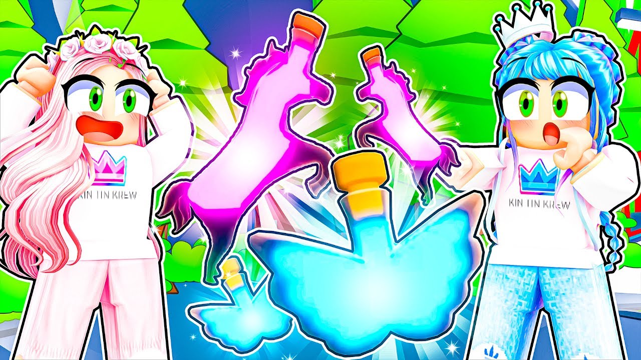 TRADING ONLY POTIONS IN ADOPT ME (ROBLOX) - YouTube