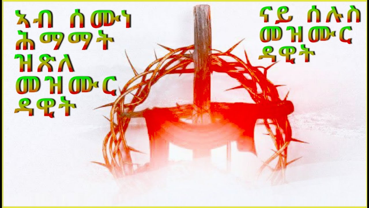 ናይ ሰሉስ መዝሙር ዳዊት/ ኣብ ሰሙነ ሕማማት ዝጽለ መዝሙር ዳዊት/ Nay Selus Mezmur Dawit - YouTube