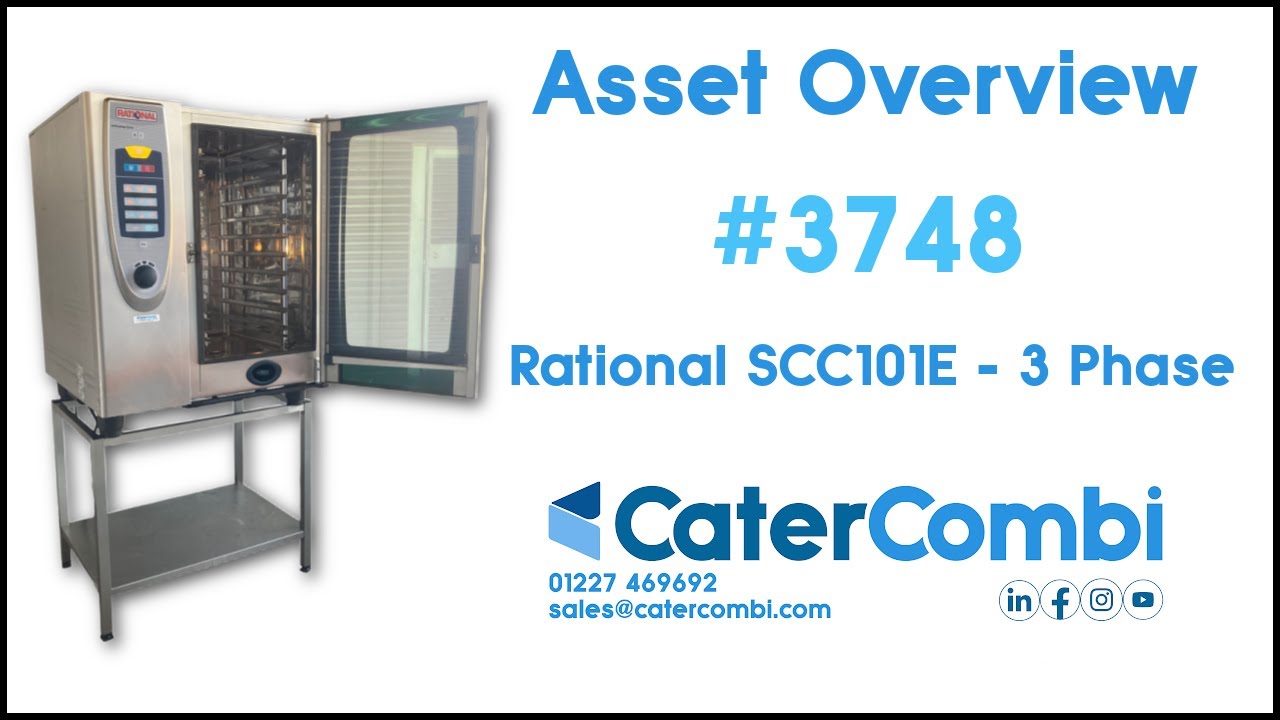 Rational SCC101E 3 Phase Combination Oven for Sale - CaterCombi Asset ...