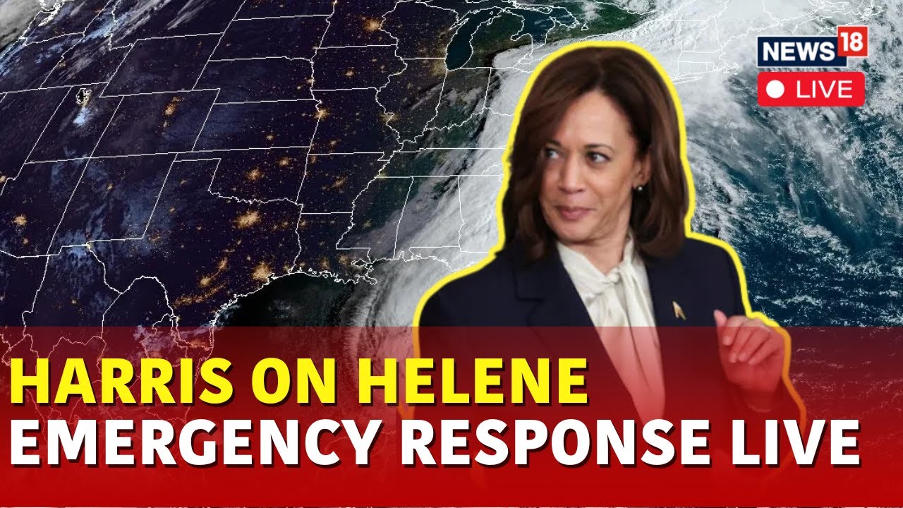 Hurricane Harris | Joe Biden And Kamal Harris On Hurricane Hellen | US ...