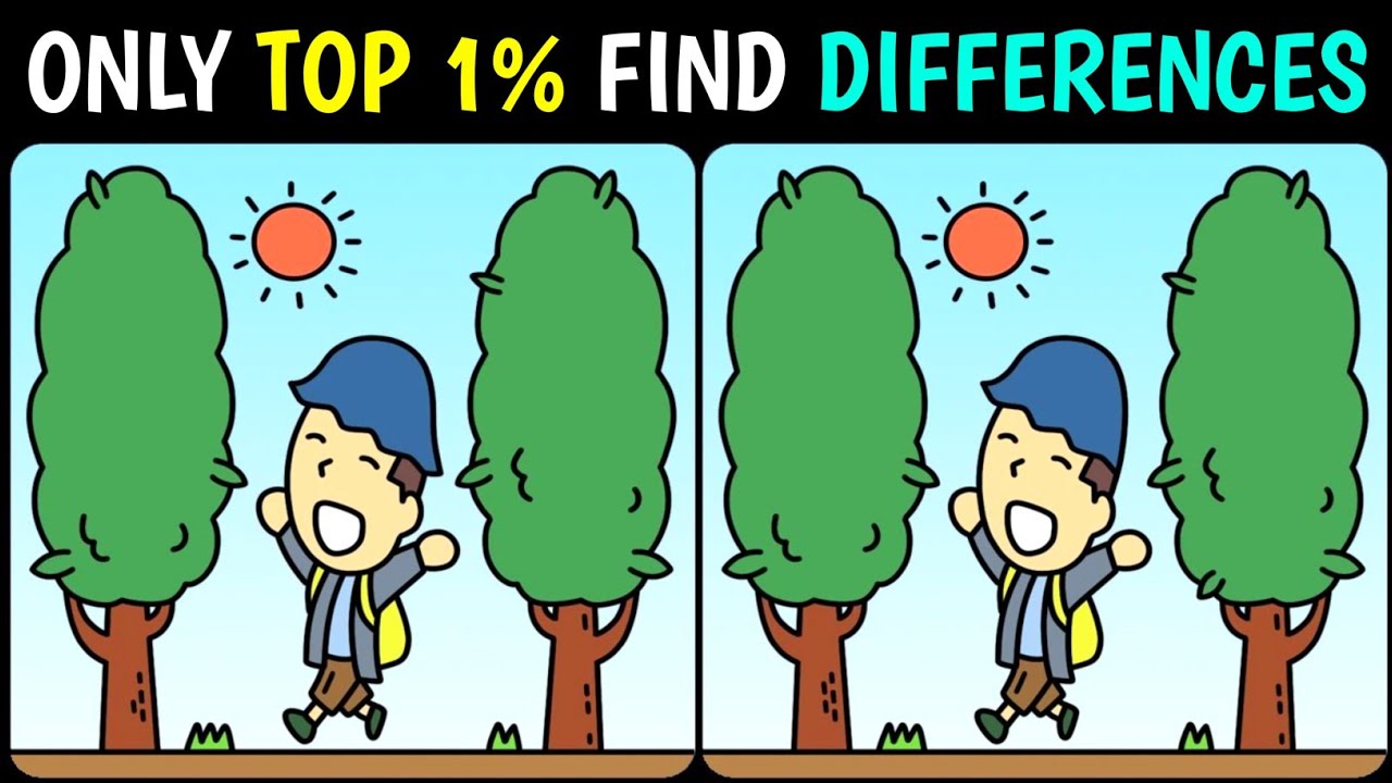 Spot The Difference Hard | CAN YOU FIND THEM ALL DIFFERENCES | Photo ...