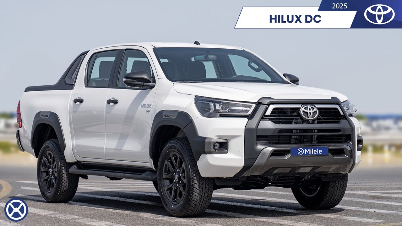 TOYOTA HILUX DC 4.0P MT 4X4 MY 2025 | LHILUXDC4.0P_1A | MILELE - YouTube