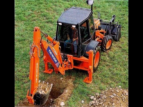 FIAT - HITACHI Backhoe Loaders. - YouTube
