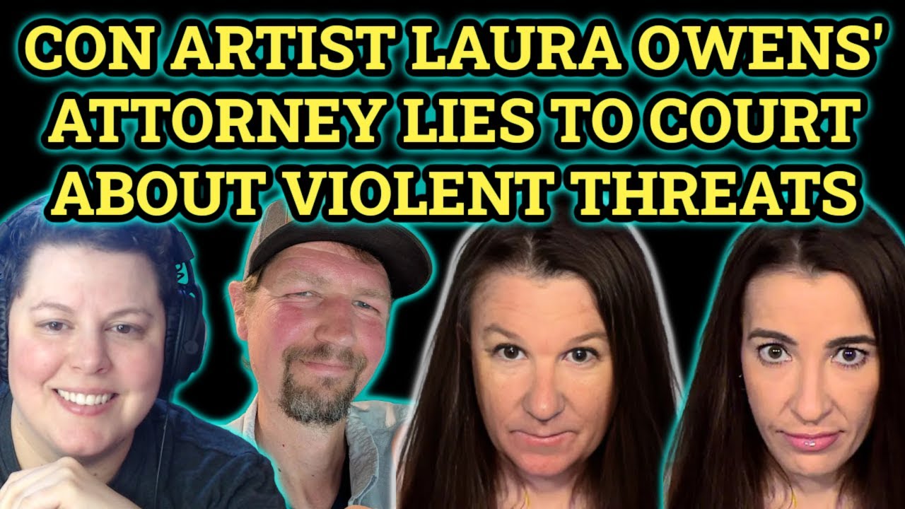 Laura Owens' Unhinged Attorney David Gingras LIED to Court about Violent Threats - YouTube