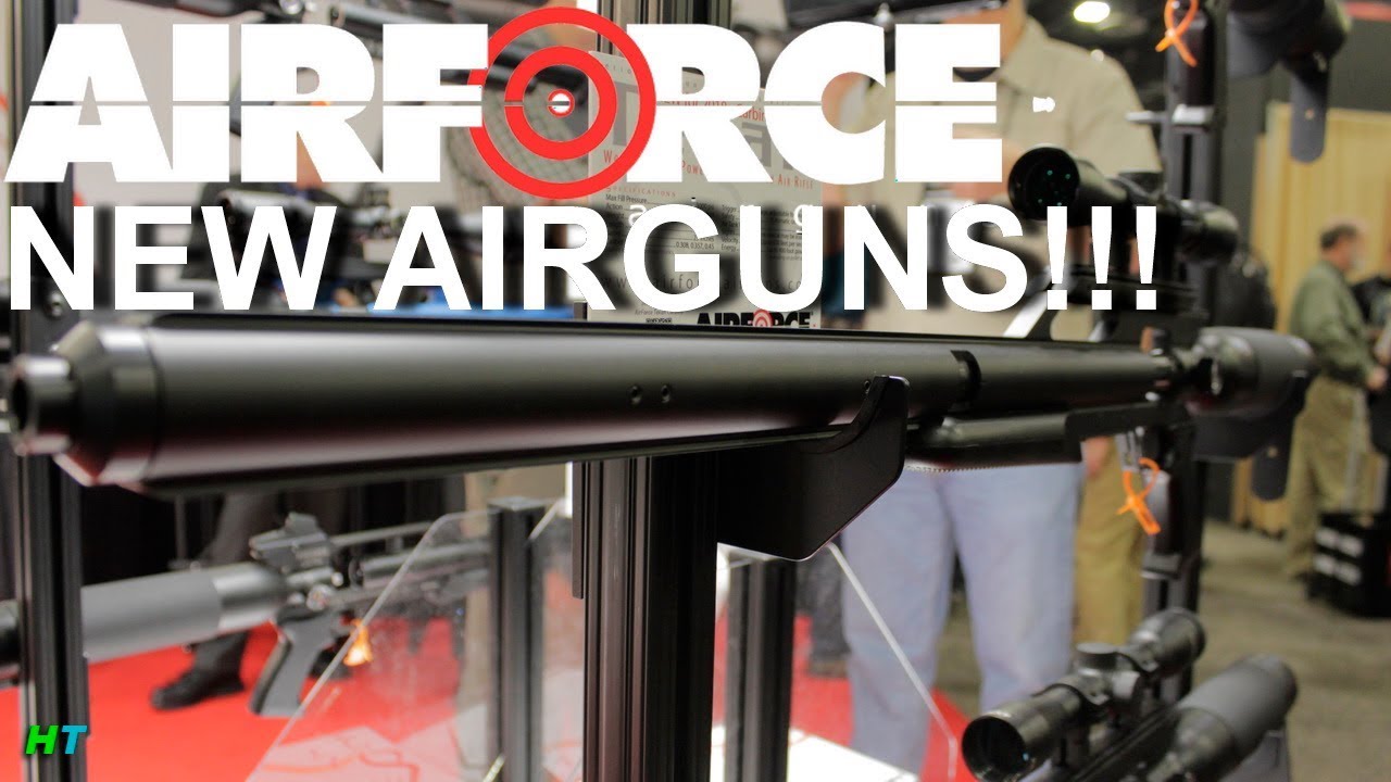 New AIRFORCE Airguns! .257 TEXAN! Shotshow 2018 - YouTube