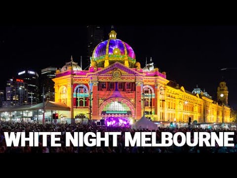 White Night Melbourne Projection Show - YouTube