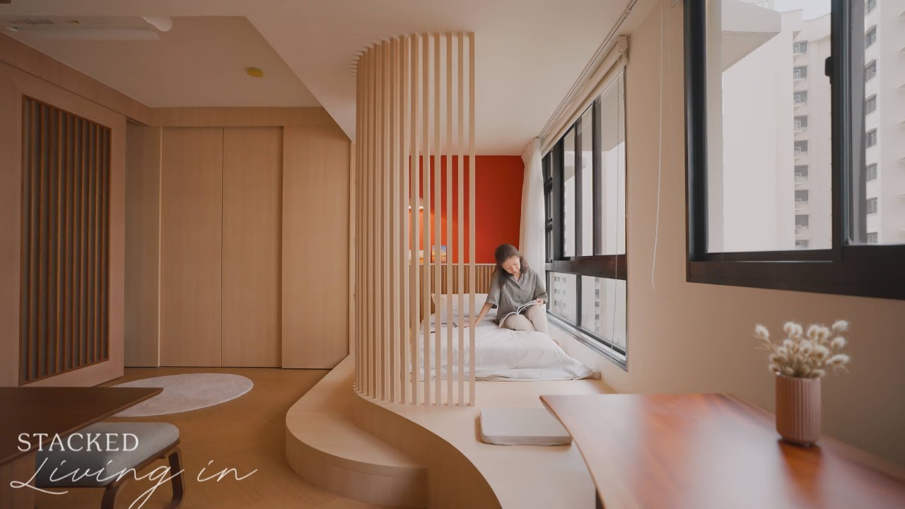 Inside An Architect’s Small Cosy 505 Sqft Apartment In Singapore - YouTube