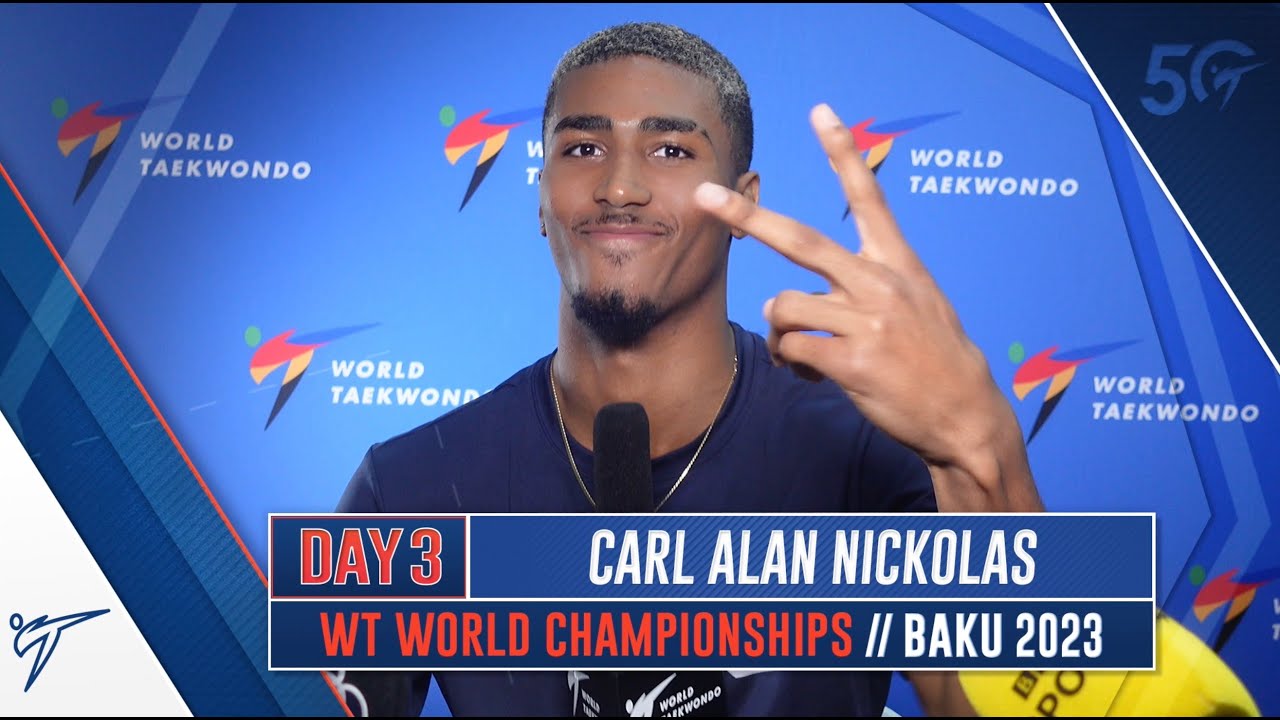CARL ALAN NICKOLAS INTERVIEW // 2023 BAKU WORLD CHAMPIONSHIPS SILVER ...