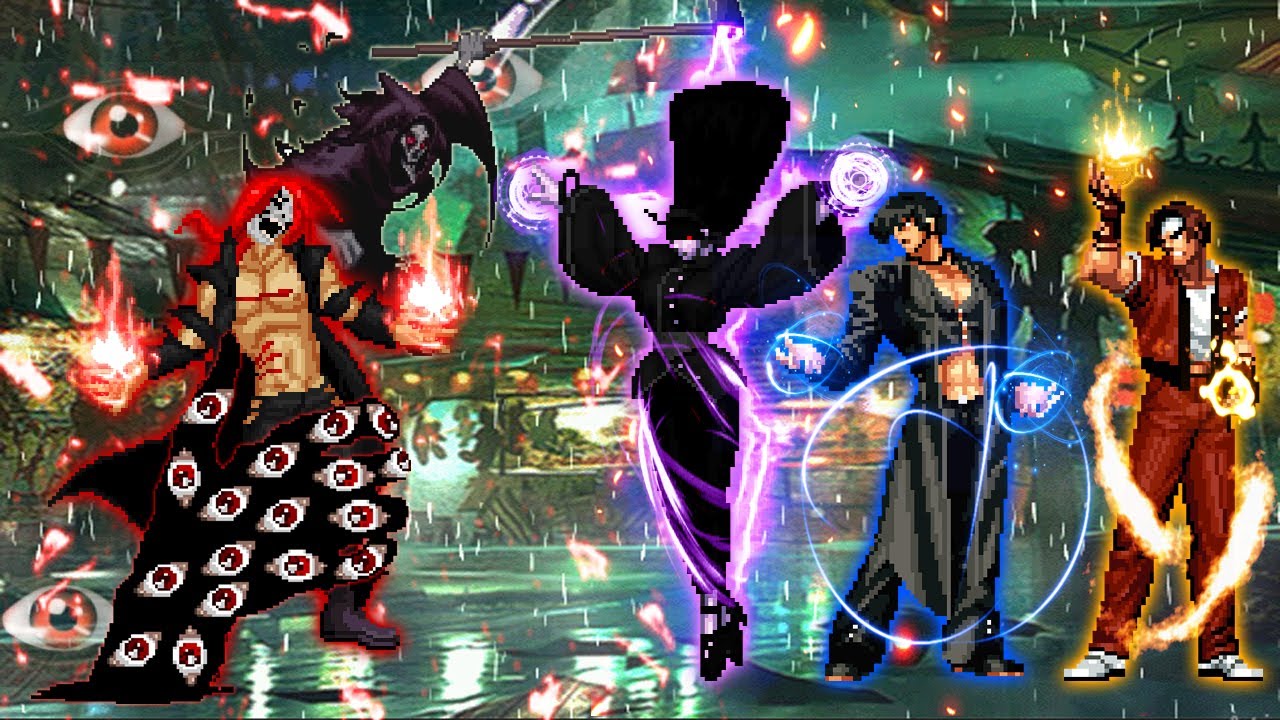 Lord Ravenous VS Three Sacred Treasures Team | .M.U.G.E.N. - YouTube