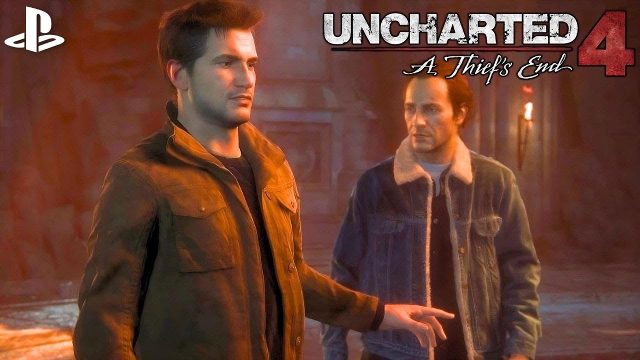 UNCHARTED 4: A Thief's End - Nathan and Sam Fight In The Secret Temple ...