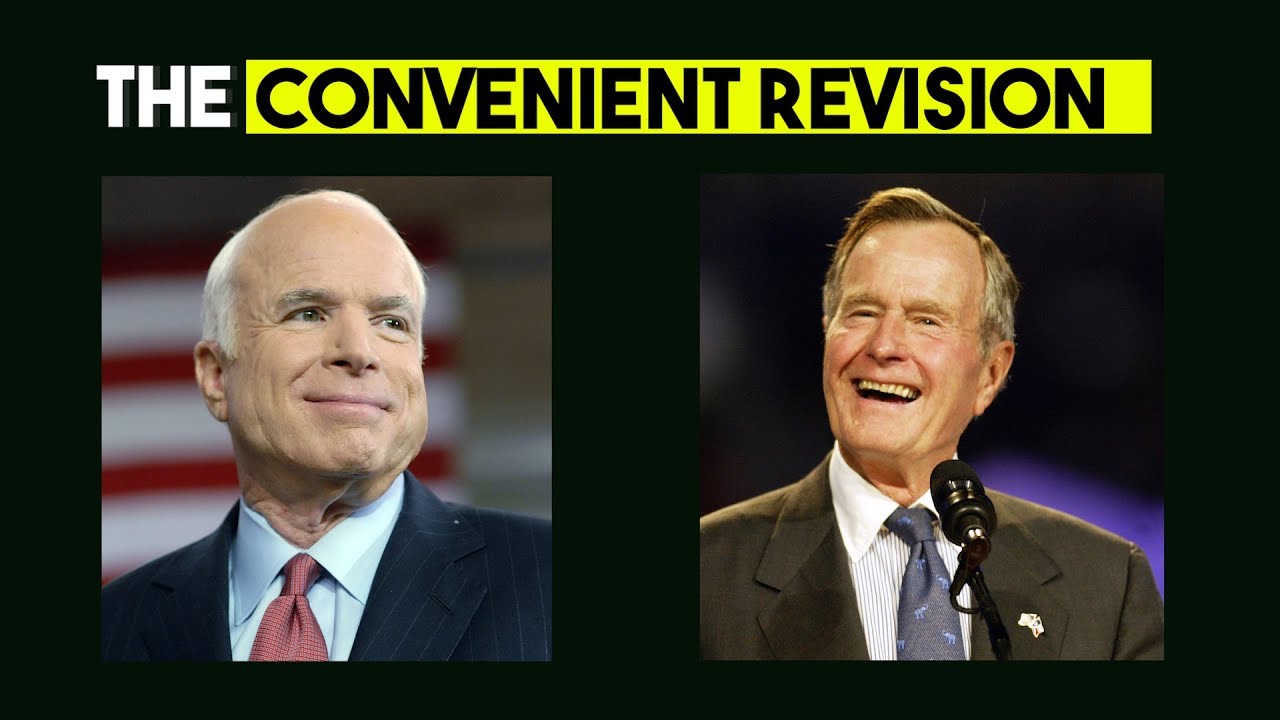 George H.W. Bush and John McCain: The Media's Heroes of Convenience ...