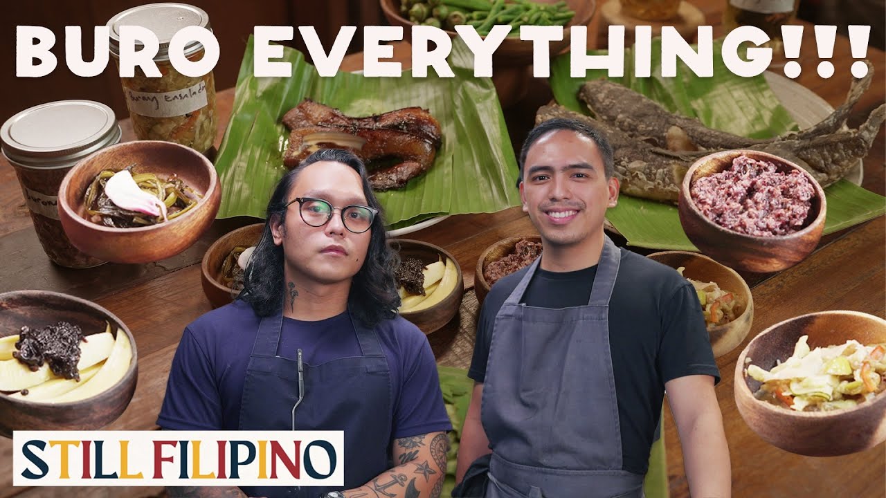 Fermented Rice and Filipino Pickles (Buro with Chef Nav and Chef Thirdy ...