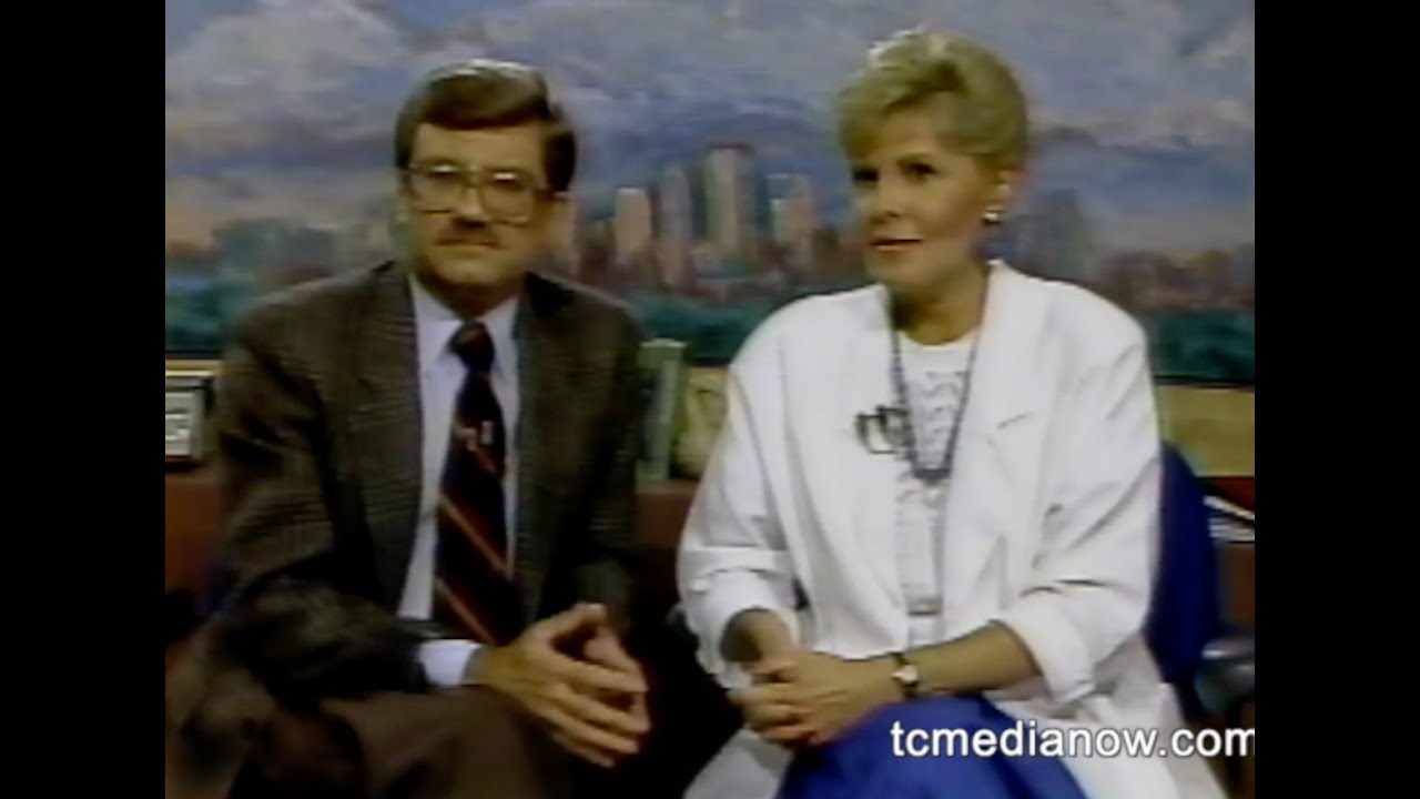 WCCO Newsday May 7, 1987, Dave Nimmer and Marcia Fluer - YouTube