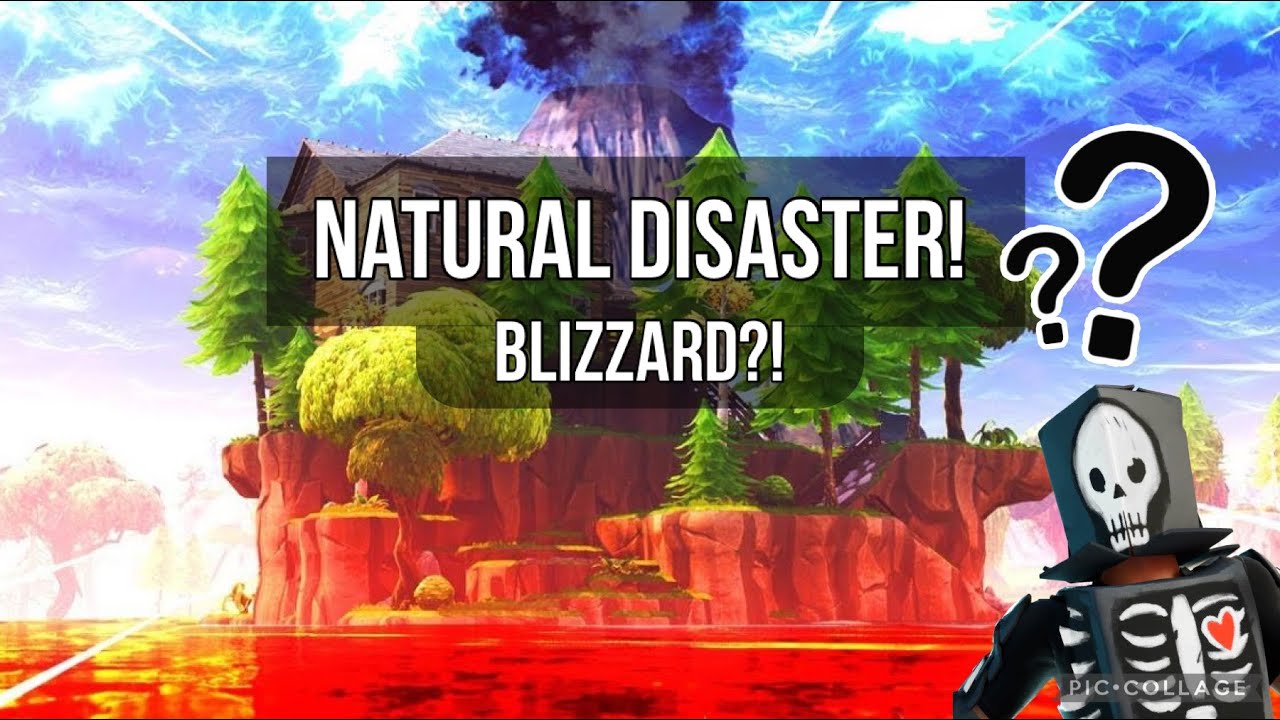 Natural Disasters in Fortnite - YouTube