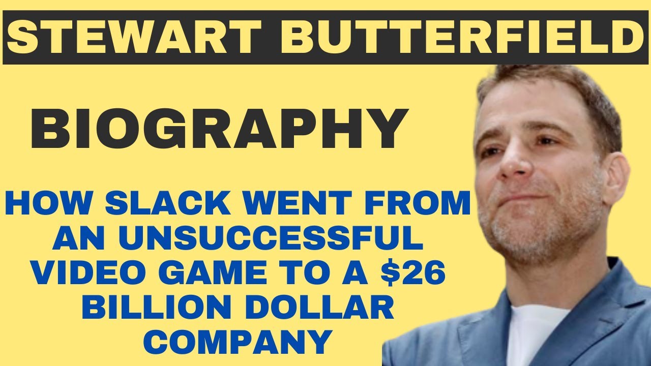 Stewart Butterfield Biography | Stewart Butterfield Life Story - YouTube