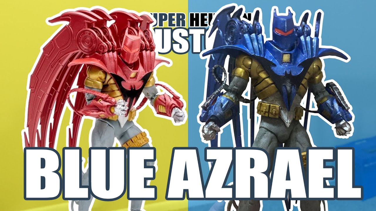 CUSTOM ACTION FIGURES: Azrael Batman Armor - YouTube