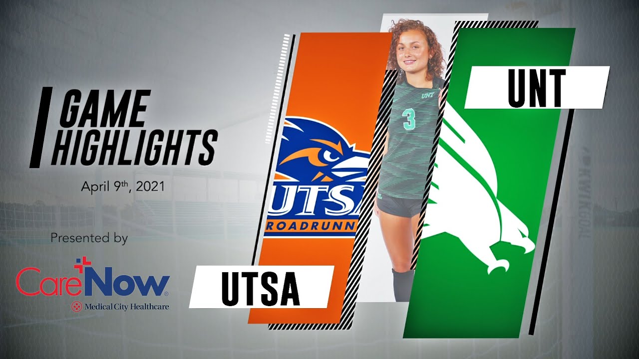 North Texas WSOC: Highlights vs UTSA - 4/9/21 - YouTube