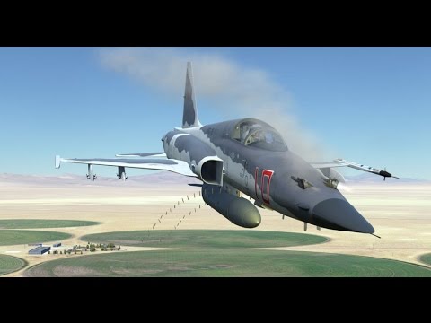 DCS World: F-5 Tiger GUNS GUNS - ACG Cold War - YouTube