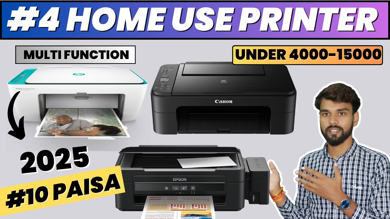 4 Best Printer for Home Use 2025🔥Best Printer Under 5000 In 2025🔥Best ...