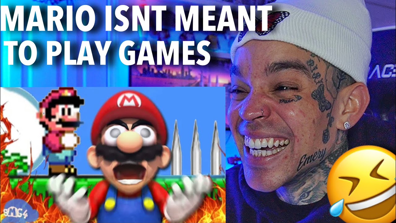 SMG4 - Mario Plays: Unfair Mario [reaction] - YouTube