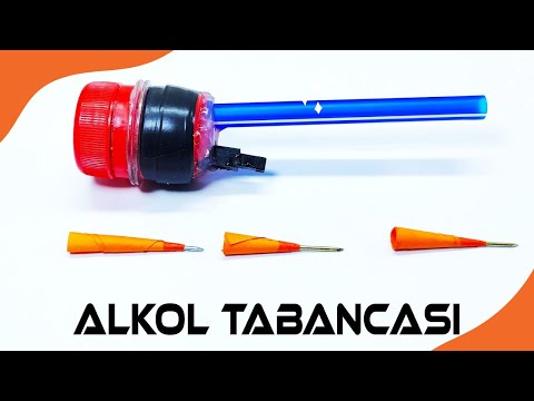 Kolanya Ve Çakmak Manyetosu İle Çok Etkili Tabanca Yaptım! - Diy