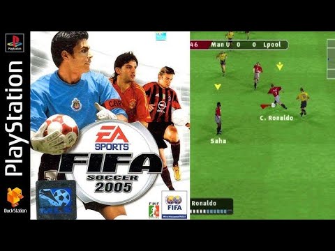Fifa 2005 Playstation 1 Galatasaray  Real Madrid