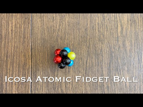 Icosa Atomic Fidget Ball Review - YouTube