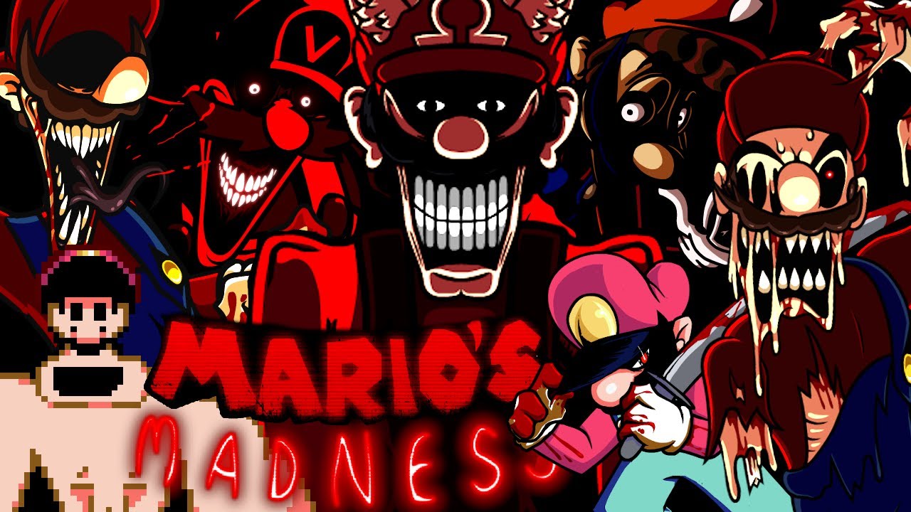 FNF MARIO'S MADNESS V2 FULL GAME | EVERY MARIO.EXE EVER IS HERE!! - YouTube