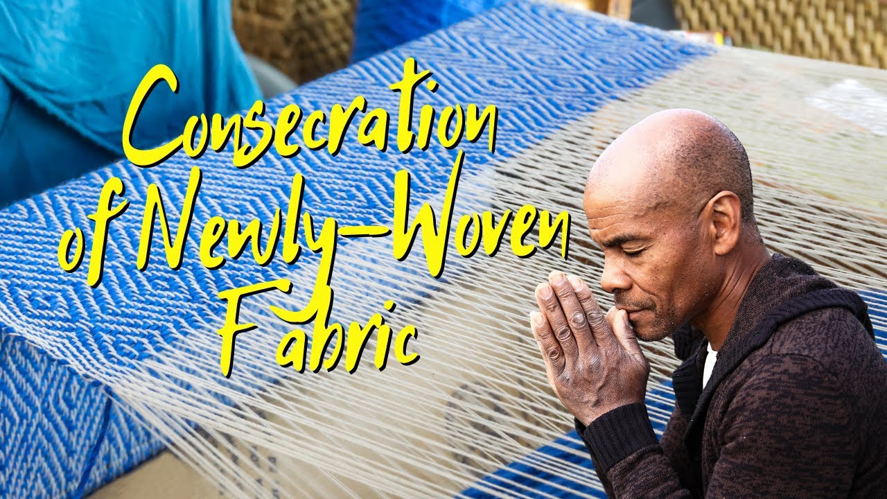 Consecration of Fabric | Handwoven Fabric | Handloom Weaving ...