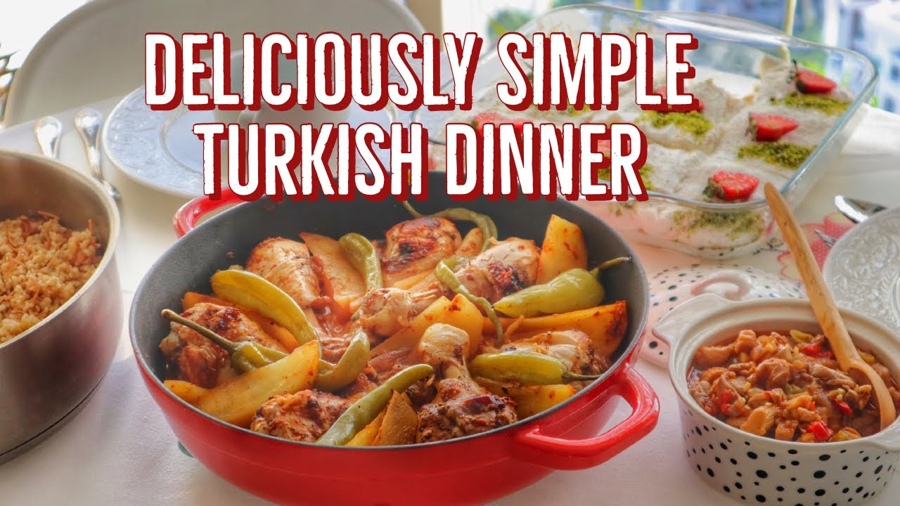 Deliciously Simple Turkish Style Chicken Menu - YouTube