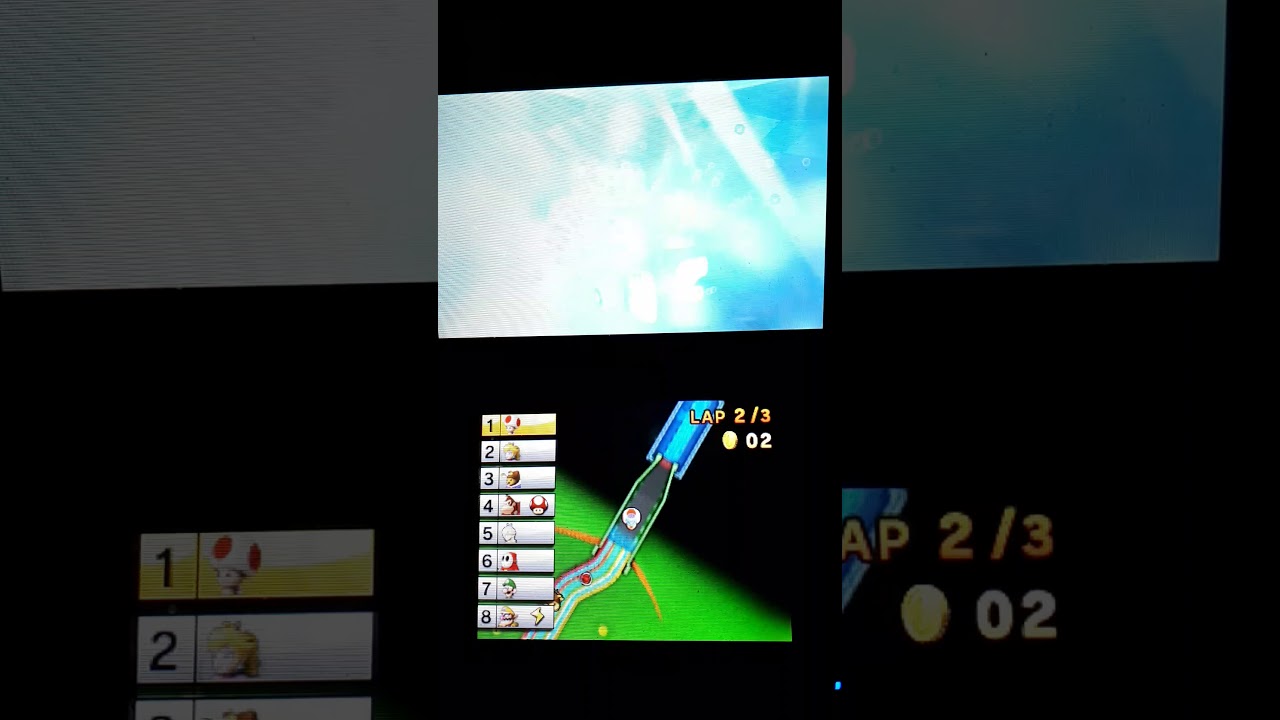 Super Mario Kart I beat a purple shell!! - YouTube