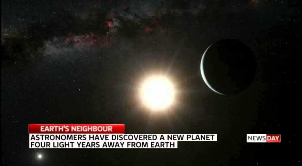 Exoplanet discovered orbiting Alpha Centauri - YouTube
